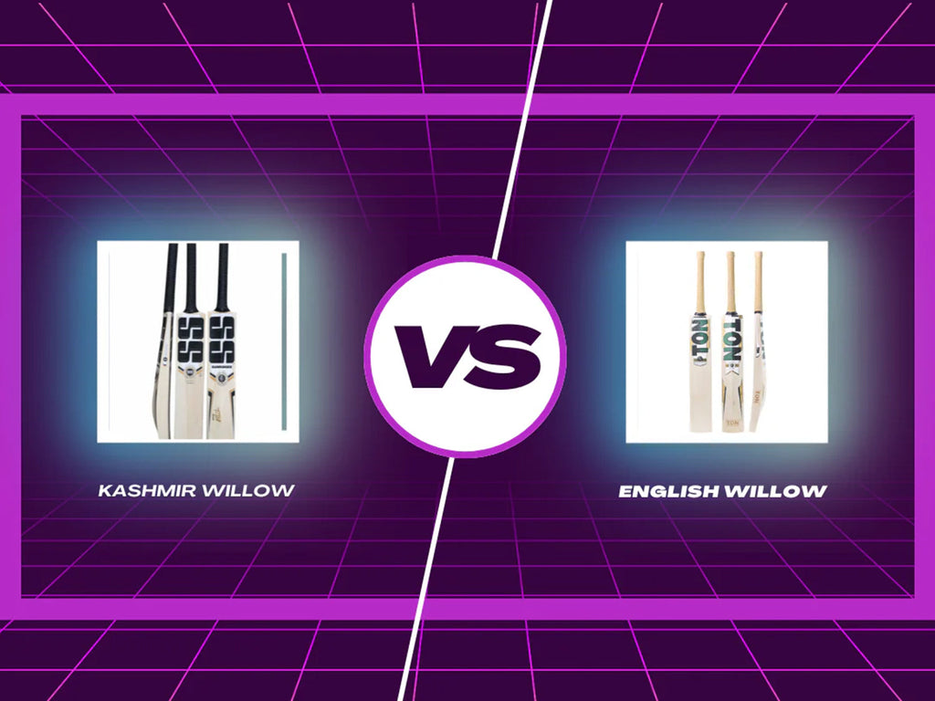 Choosing the Right Cricket Bat: English Willow vs. Kashmir Willow