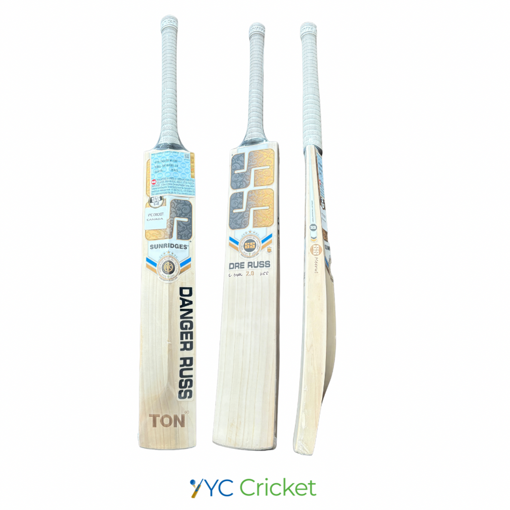 SS Dre Russ English Willow Bat – Grade 2