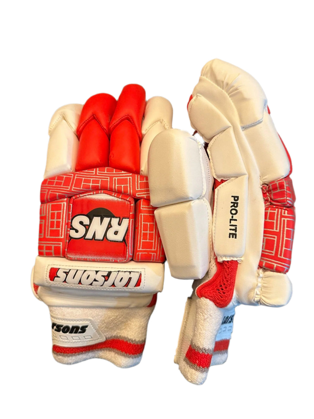 RNS Larson Batting Gloves Pro Lite Youth Red