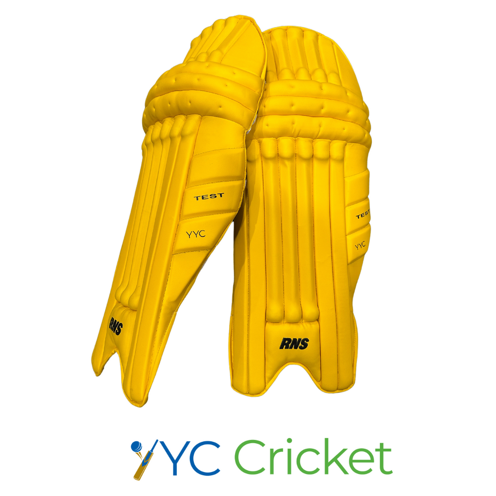 RNS Larson Test Leg Guards Yellow Men's